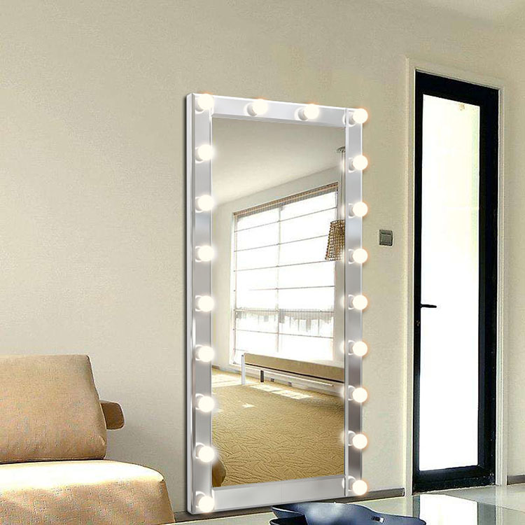 PVC frame metal frame stand dressing mirror | mirror manufacturer
