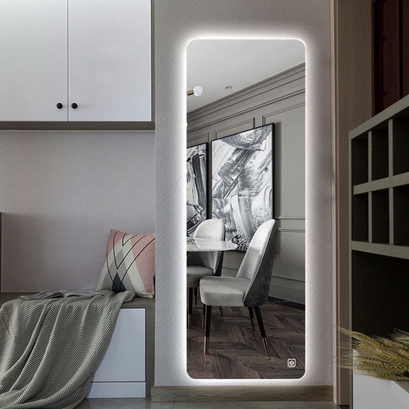 Full Body Length Mirror with Led Lights