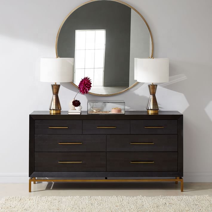 Modern Luxury Oversized Round Mirrors