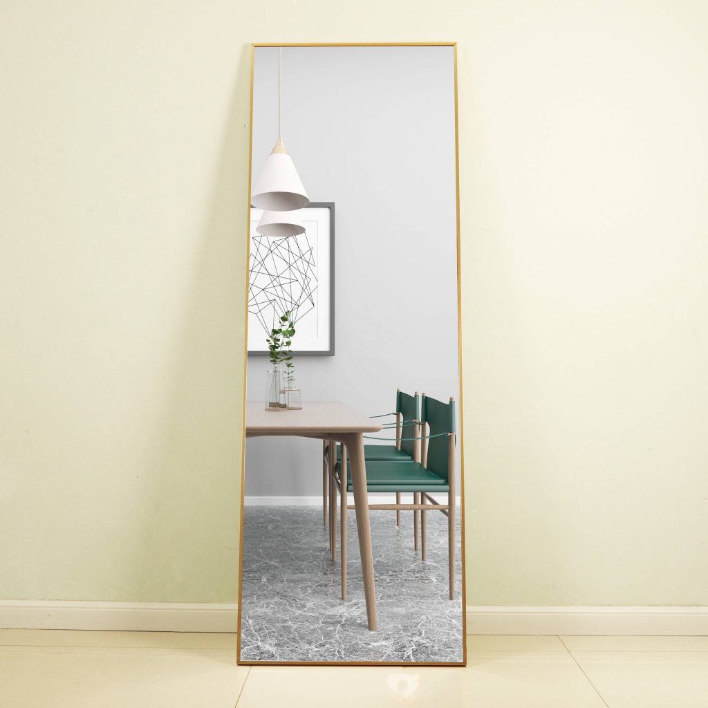 Home decorative full length long standing mirror