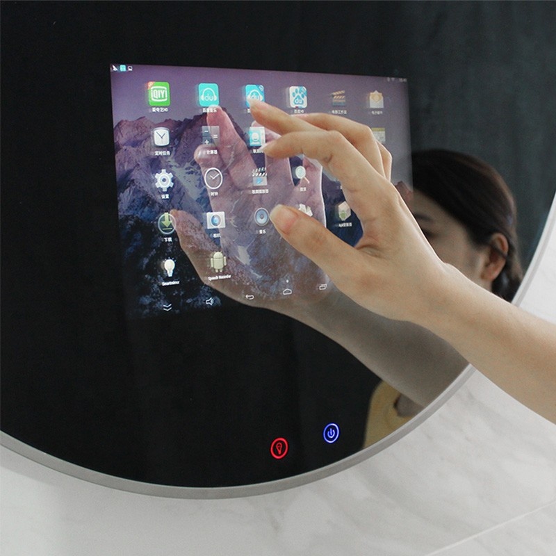Android touch smart mirror with wifi