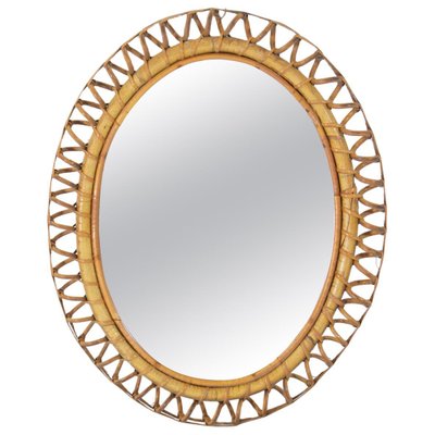 Rattan mirror manufacturer with wholesale price, factory supply rattan ...